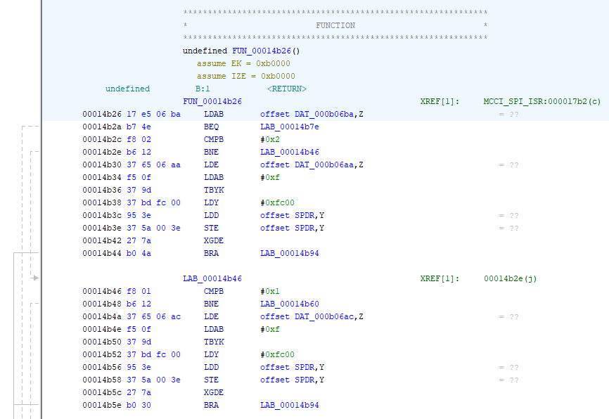 Writing a Ghidra processor specification part 1 - Classic ECU